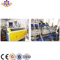 China Twin Screw PVC Pipe Extrusion Machine Double Wall Corrugated Pipe Machine 20m/Min for sale