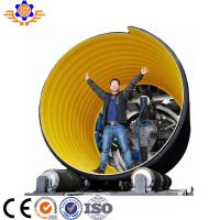 China Twin Screw PVC Pipe Extrusion Machine Double Wall Corrugated Pipe Machine 20m/Min for sale