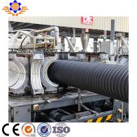China 30MM PE Corrugated Pipe Extrusion Machine Double Wall Production Line for sale