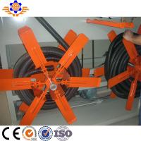 China 63-110MM HDPE PPR PVC Corrugated Pipe Machine EVA PA Pvc Pipe Extrusion Machine Line for sale