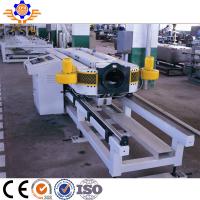 China 63-110MM HDPE PPR PVC Corrugated Pipe Machine EVA PA Pvc Pipe Extrusion Machine Line for sale