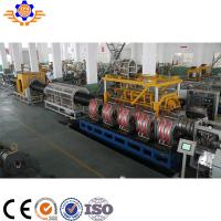 China Plastic Pipe Extrusion Line For PP / PE Double Wall Corrugated Pipe for sale