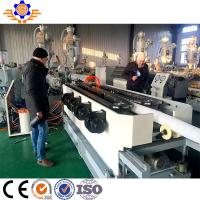 China Plastic Pipe Extrusion Line For PP / PE Double Wall Corrugated Pipe for sale