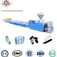 China UPVC Wpc PVC Profile Extrusion Line Making Machine For Window And Door for sale