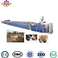 China 400 To 500KG/H Floor WPC Profile Extrusion Line Plastic Wood Deck Wpc Decking Making Machine for sale