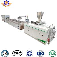 China Pvc Plastic Electric Channel Pvc Cable Trunking profile Making extrusion Machine line for sale