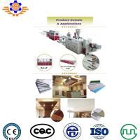 China Wall Panel Production PVC Profile Extrusion Line / WPC Profile Extruder Making Machine for sale