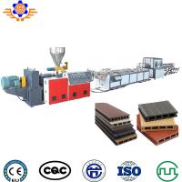China Wall Panel Production PVC Profile Extrusion Line / WPC Profile Extruder Making Machine for sale