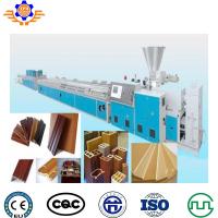 China 110Kw PE WPC Profile Extrusion Line Making Machine Plastic Wastage Wood Plastic Composite Machine for sale