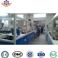 China 75kw Floor Profile Wpc Extrusion Line Line Plastic Wood Deck Pvc Floor Making Machine for sale