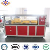 China 75KW WPC Profile Extrusion Line Pvc Wall Panel Making Machine For Wood Plastic Composite Door for sale