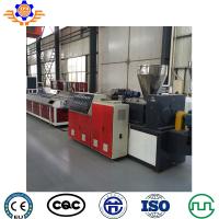 China 75KW WPC Profile Extrusion Line Pvc Wall Panel Making Machine For Wood Plastic Composite Door for sale
