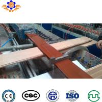 China 380V PVC Door Wall WPC Profile Extrusion Line Furniture Plate Floor Plastic Tile Extrusion Line for sale