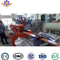 China 150 To 320Kg/H PVC Profile Extrusion Line Electric Cable Trunking Extruder Machine With Punching for sale