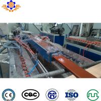 China 380V PVC Door Wall WPC Profile Extrusion Line Furniture Plate Floor Plastic Tile Extrusion Line for sale