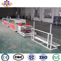 China 240mm PVC Profile Extrusion Line plastic sheet extruder Machine for sale