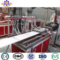 China 240mm PVC Profile Extrusion Line plastic sheet extruder Machine for sale