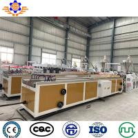 China Plastic Electric Channel Pvc Cable Trunking Pvc Profile Extruder Machine Line for sale