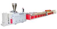 China Pvc Plastic Electric Channel Pvc Cable Trunking profile Making extrusion Machine line for sale