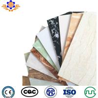 China PVC Stone Plastic Profile Extrusion Machinery/Pvc Artifical Marble Sheet Production Line for sale