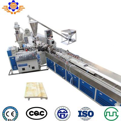China 220V 380V Wood Plastic Composite Extrusion Line PVC Marble Artificial Stone Production Line for sale