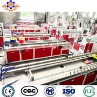 China Twin Screw PVC Artificial Marble Making Machine Stone Plastic Sheet Production Line SGS for sale
