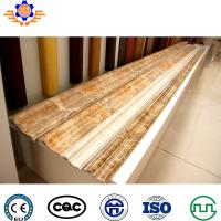 China 400MM Plastic Profile Artificial Marble Production Line PVC Sheet Making Machine for sale