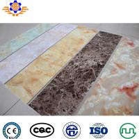 China 220V Plastic Pvc Artificial Marble Production Line Stone Profile Sheet Making Machine for sale