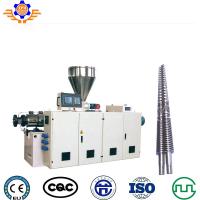 China 600mm 55kw PVC Floor And Door Frame Making Machine Double Screw Plastic Extruder for sale