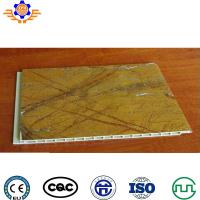 China 280kg/H PVC Pinch Plate PVC Ceiling Production Line Wall Panel Extrusion Making Machine for sale