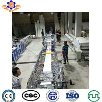 China ABB Inverter PVC Ceiling Panel Extrusion Machine New PVC Sheet Extrusion Line for sale