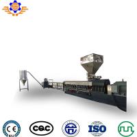 China PMMA PP PE Film Biodegradable Granules Making Waste Plastic Recycling Pelletizing Machine for sale