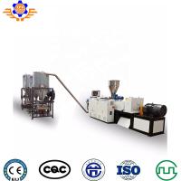 China PMMA PP PE Film Biodegradable Granules Making Waste Plastic Recycling Pelletizing Machine for sale