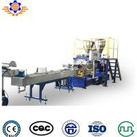China HDPE LDPE Double Stage  Plastic Granules Machine Flakes Film PP PE Plastic Pelletizing Machine for sale