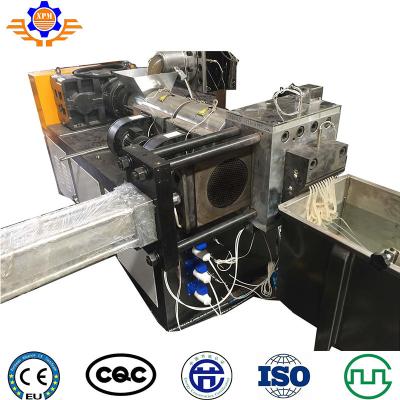 China PMMA PP PE Film Biodegradable Granules Making Waste Plastic Recycling Pelletizing Machine for sale