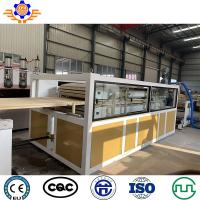 China 300kg/H PVC Board Making Machine Door Sheet Wpc Board Production Line for sale