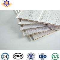 China Decorative PVC Wall Panel Plastic Wall Cladding Sheet Machine Extrusion Line for sale
