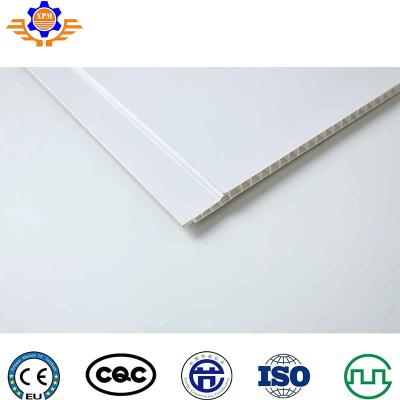 China Composite PVC Wall Panel Extrusion Line Fluted 8mm Wpc Wall Panel Machine for sale