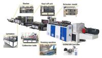 China 3mm WPC PVC Wall Panel Extrusion Line Production Ceiling Panel Making Machine for sale