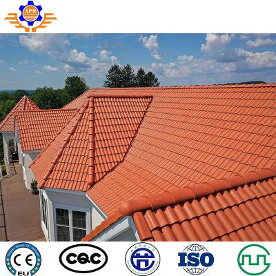 China 1000kg/Hr Plastic PVC WPC Glazed Roof Corrugated Roof Sheet Making Machine Line for sale