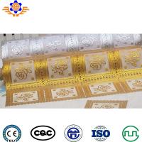 China PVC Gilding Tablecloth Lace Making Machine Production Line for sale