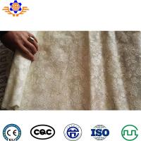 China Plastic PVC Tablecloth Fully Automatic Designer Lace Making Machine Production Line ISO9001 for sale