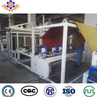 China Non Woven Textiles Carpet Backing Machine PVC TPR TPE Double Screw Backing Coating for sale
