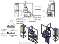 China 500kg/H 50Hz Plastic PVC Pulveirzer Micro Powder Making Machine Grinding Mill SUS304 for sale