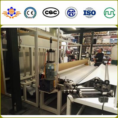 China 200Kg/H Non Woven Textiles Carpet Backing Machine PVC TPR TPE Double Screw Backing Coating for sale