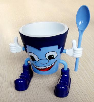 China CE SGS Plastic Ice Cream Bowls  food grade PS PP Non toxic PVC for sale