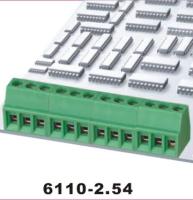 China 5001 PA66 Brase Plug Terminal Block Connector IP65 for sale