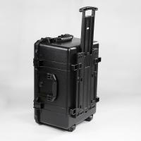 China Black Waterproof Plastic Equipment Case Reliable Protection for sale