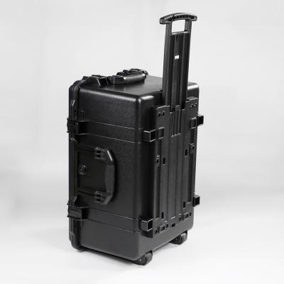 China Black Waterproof Plastic Equipment Case Reliable Protection for sale