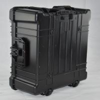 China Plastic Hard Instruments Case With Handles And Wheels for sale